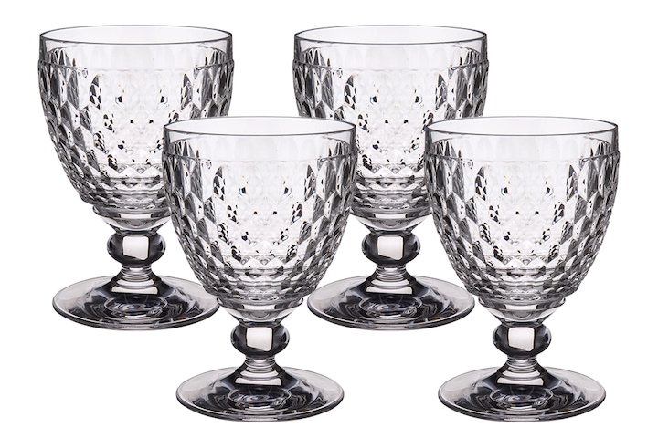 빌레로이앤보흐 [해외] 보스톤 고블렛 크리스탈 310ml(132mm) 4P세트 - 위시버킷