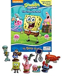 피달퍼블리싱 My Busy Books : Spongebob (미니피규어 12개 포함) (Board book) - 위시버킷