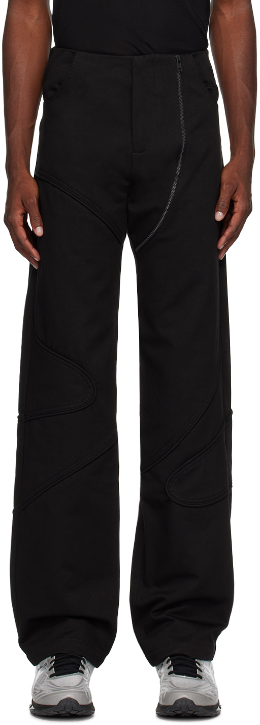 메인라인 SSENSE Exclusive Black Devon Trousers - 위시버킷