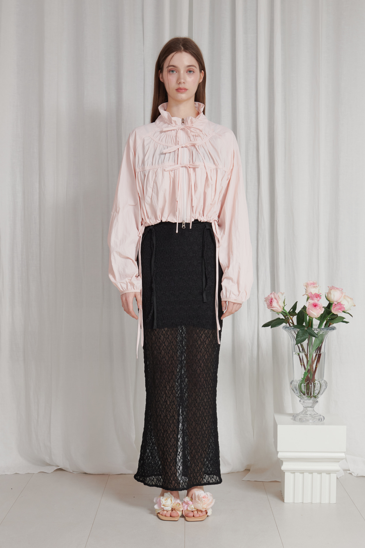 페인오어플레져 LUCY 2WAY WINDBREAKER pink - 위시버킷