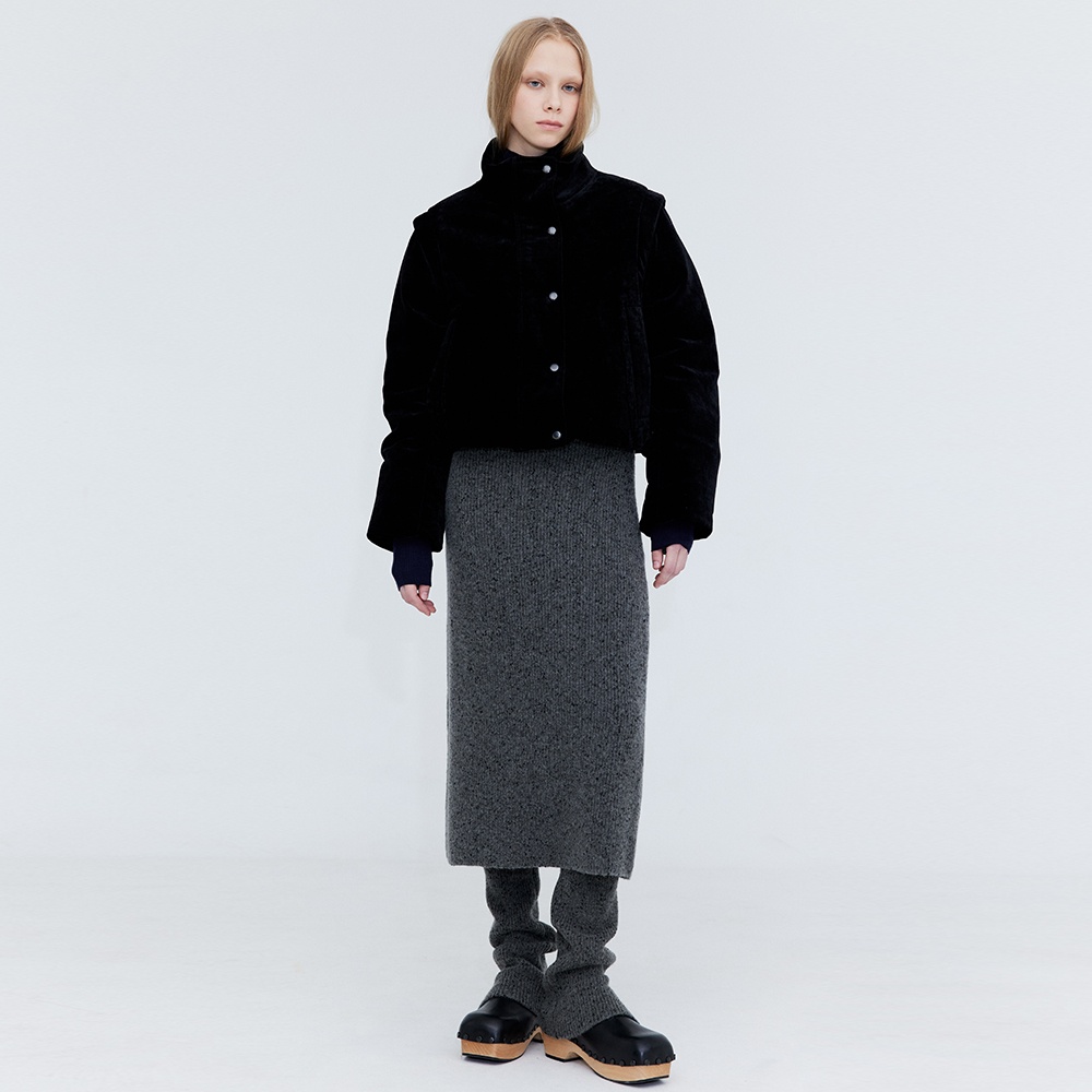 분더캄머 2-Way Padding Jumper_Black - 위시버킷