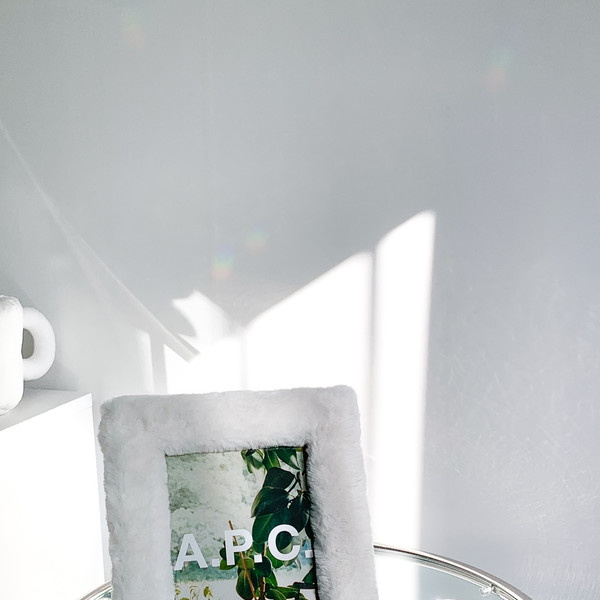 라이프앤콜렉트 [FUR FRAME] FAUX FUR FRAME - 위시버킷