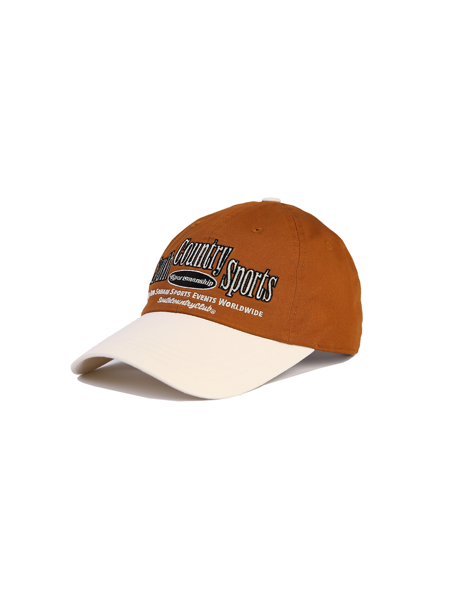 에이펙스디자인 VINTAGE SPORTS CAP-BRICK/IVORY - 위시버킷