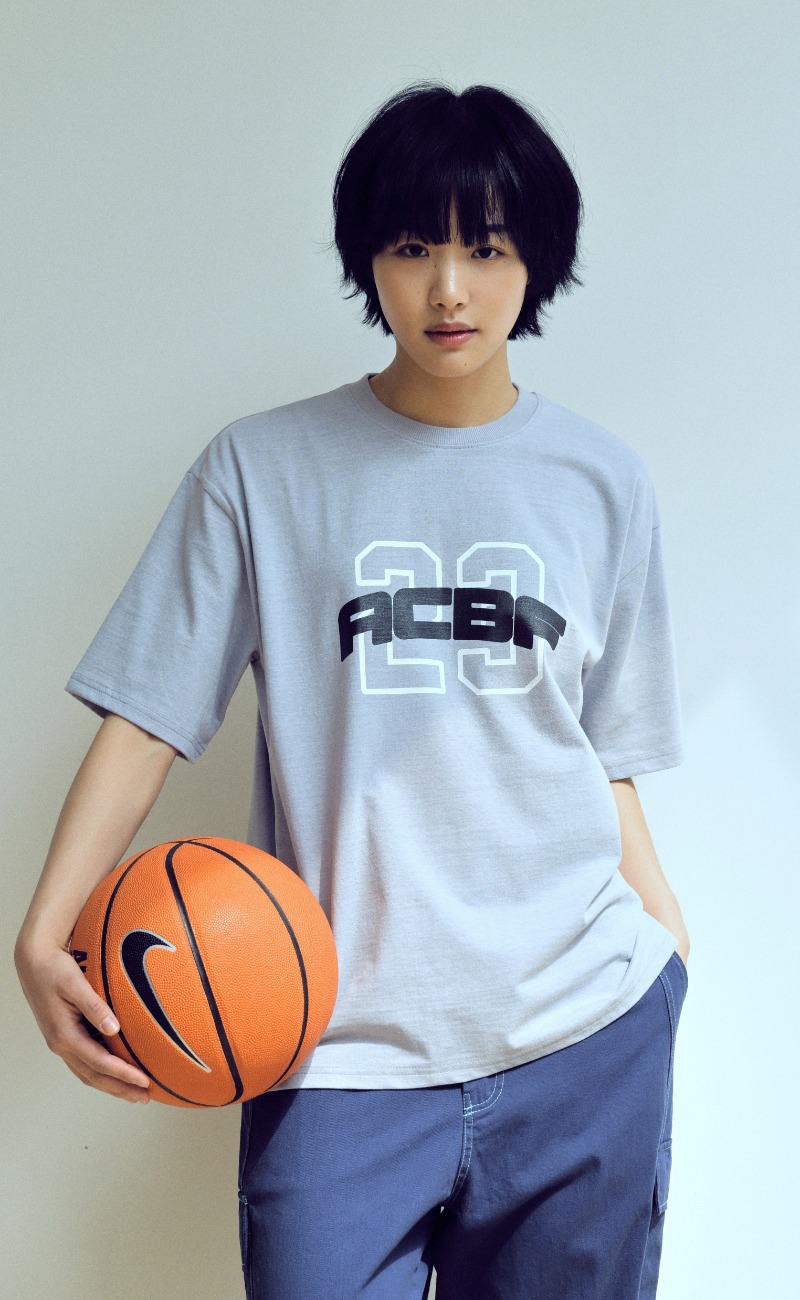 ACBF 리츠 반소매 티셔츠 / gray - 위시버킷