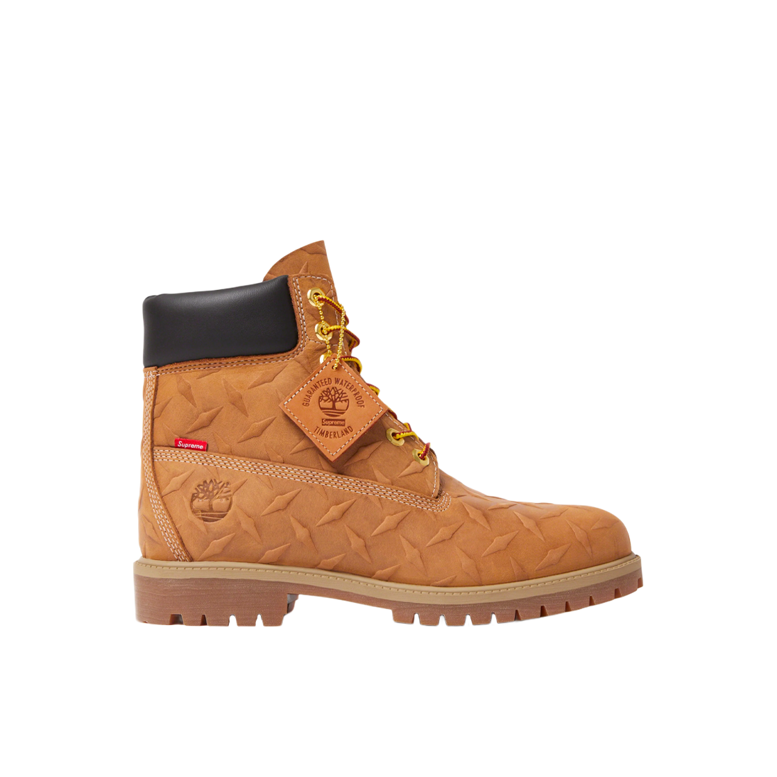 팀버랜드 Timberland x Supreme Diamond Plate 6 Inch Premium Waterproof Boot ...