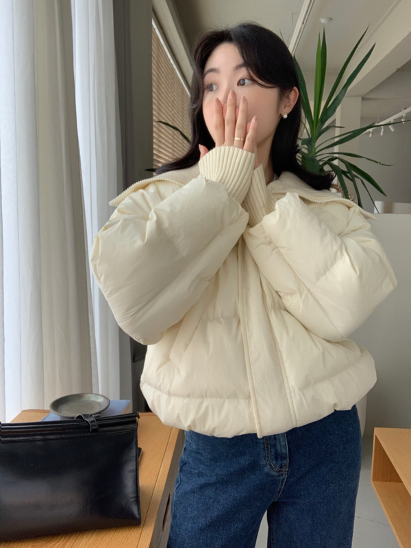 모아빈 MOIBIN Knit short padding - 위시버킷