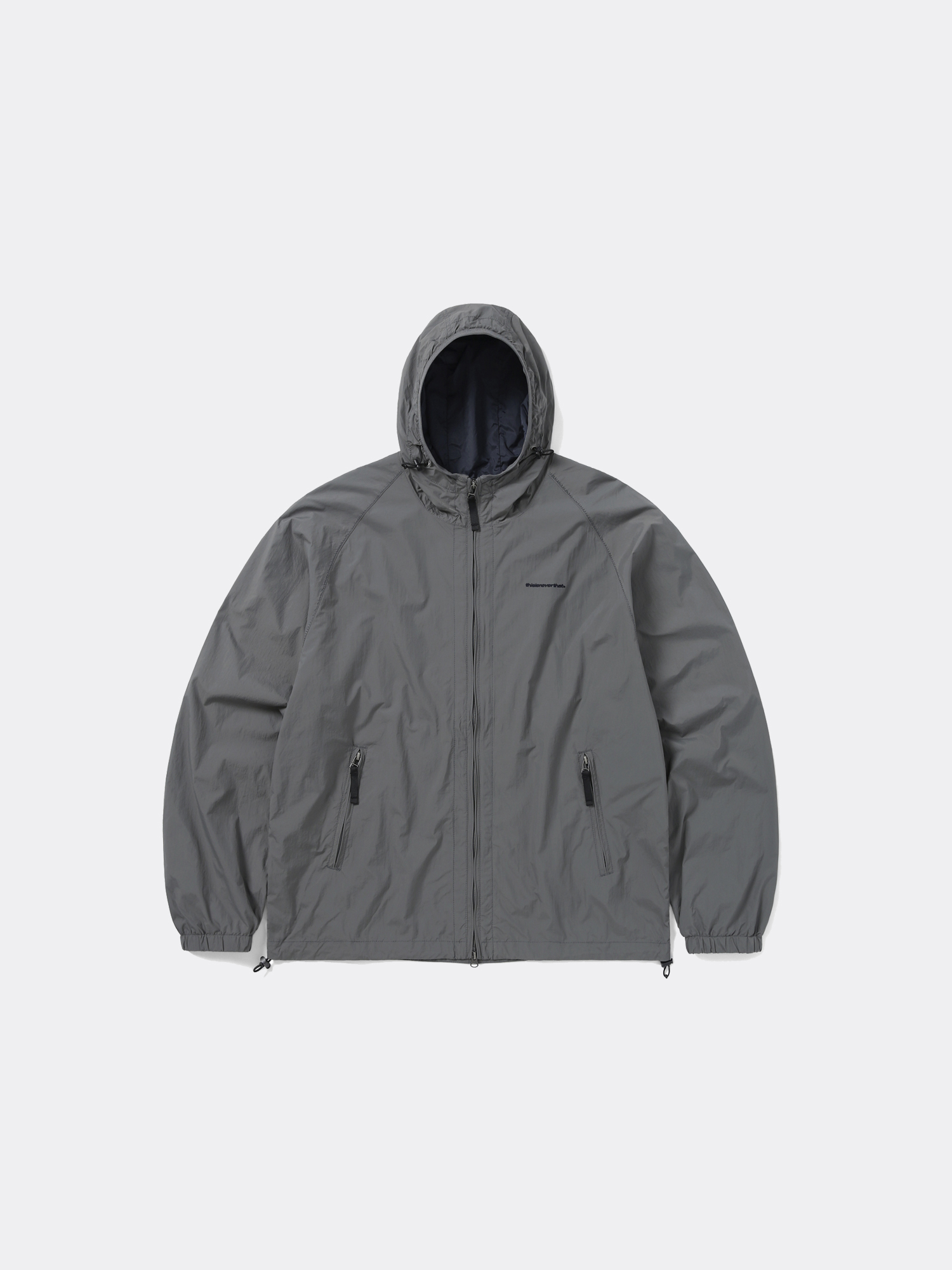 디스이즈네버댓 디스이즈네버댓 SP-LOGO WINDBREAKER-GREY - 위시버킷
