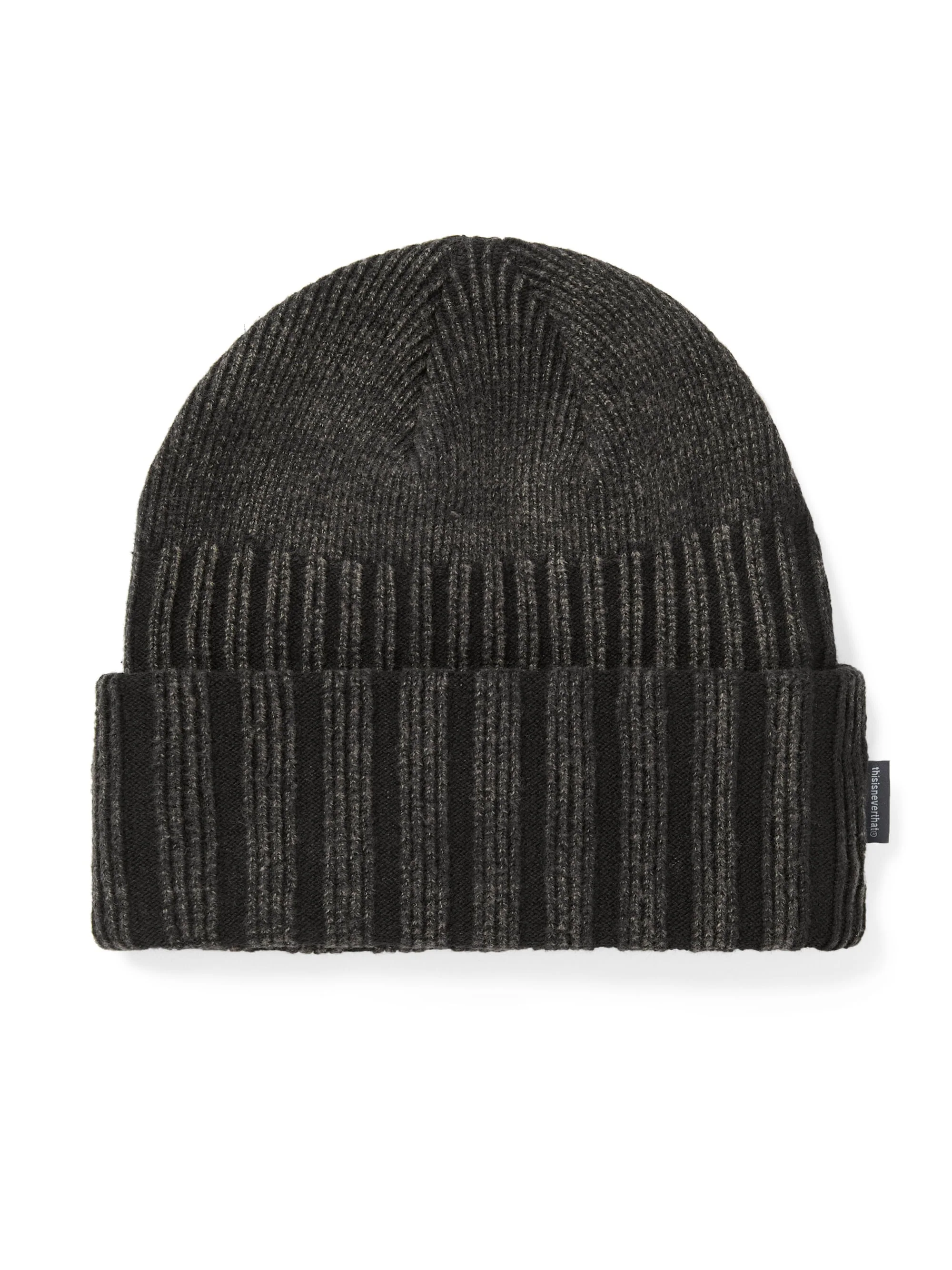 디스이즈네버댓 Bleached Beanie Black - 위시버킷