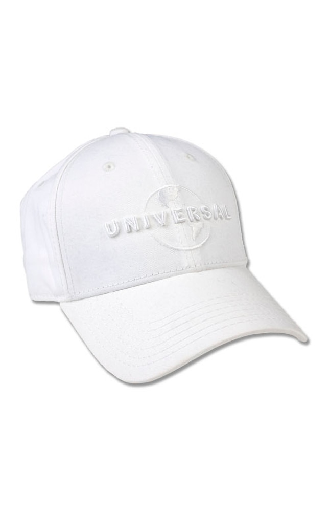 유니버셜스튜디오 Universal Logo Adult White Cap - 위시버킷