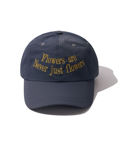 이티씨이 FLOWER BALL CAP (NAVY) - 위시버킷