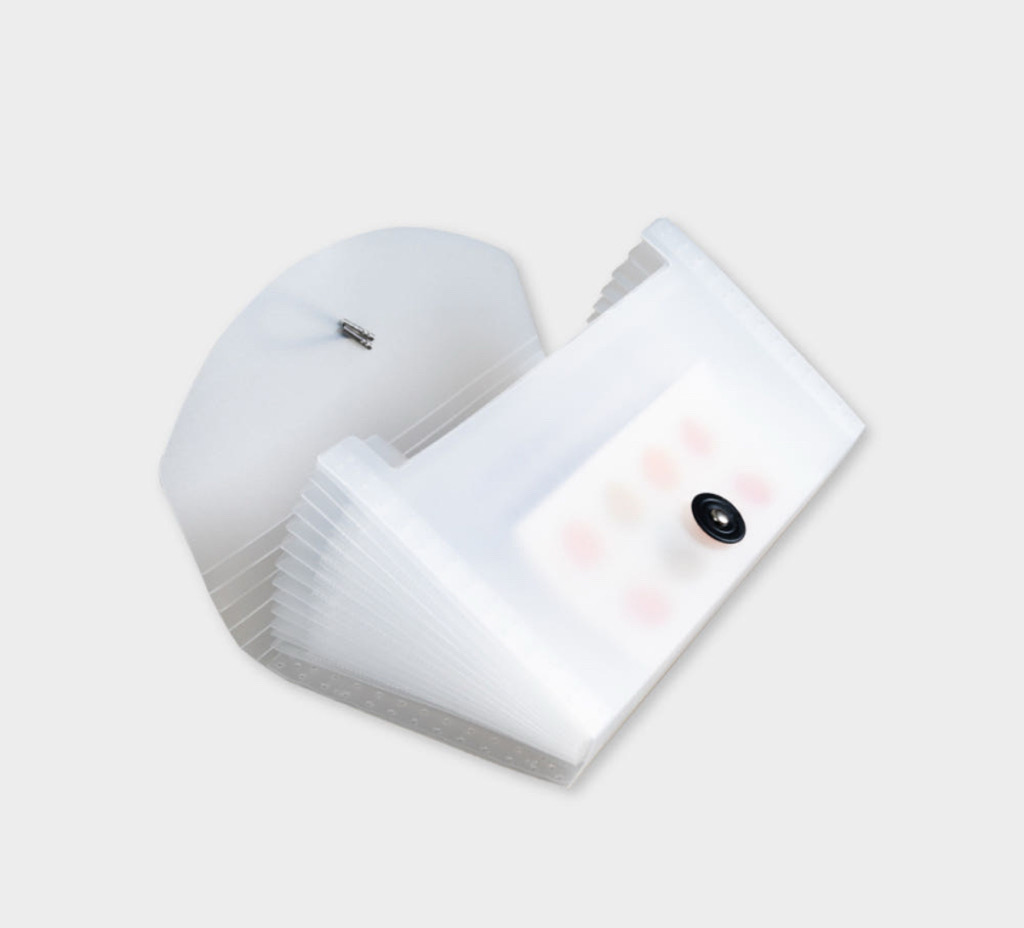 데스크프로젝트 스티커 문구 통장 영수증 정리 보관 포켓 오르간 아코디언 미니 Pp 파일 케이스 파우치무료교환반품 위시버킷