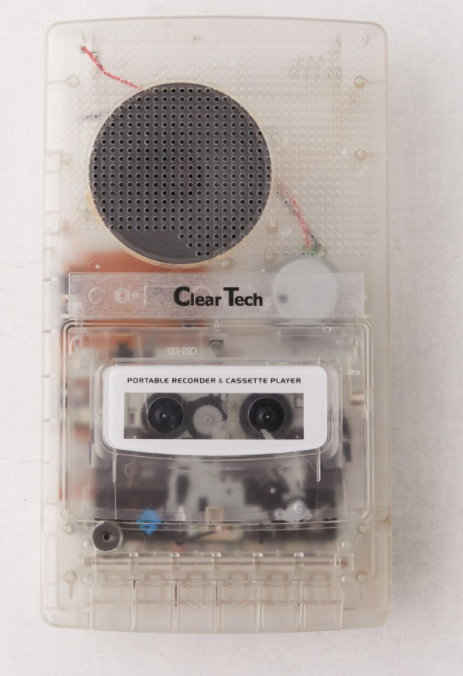 어반아웃피터스 Clear Tech Cassette Player - 위시버킷