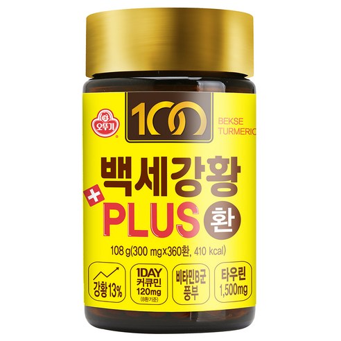 오뚜기 오뚜기 백세강황 PLUS 환, 108g, 1개 - 건강환 | 쿠팡 - 위시버킷