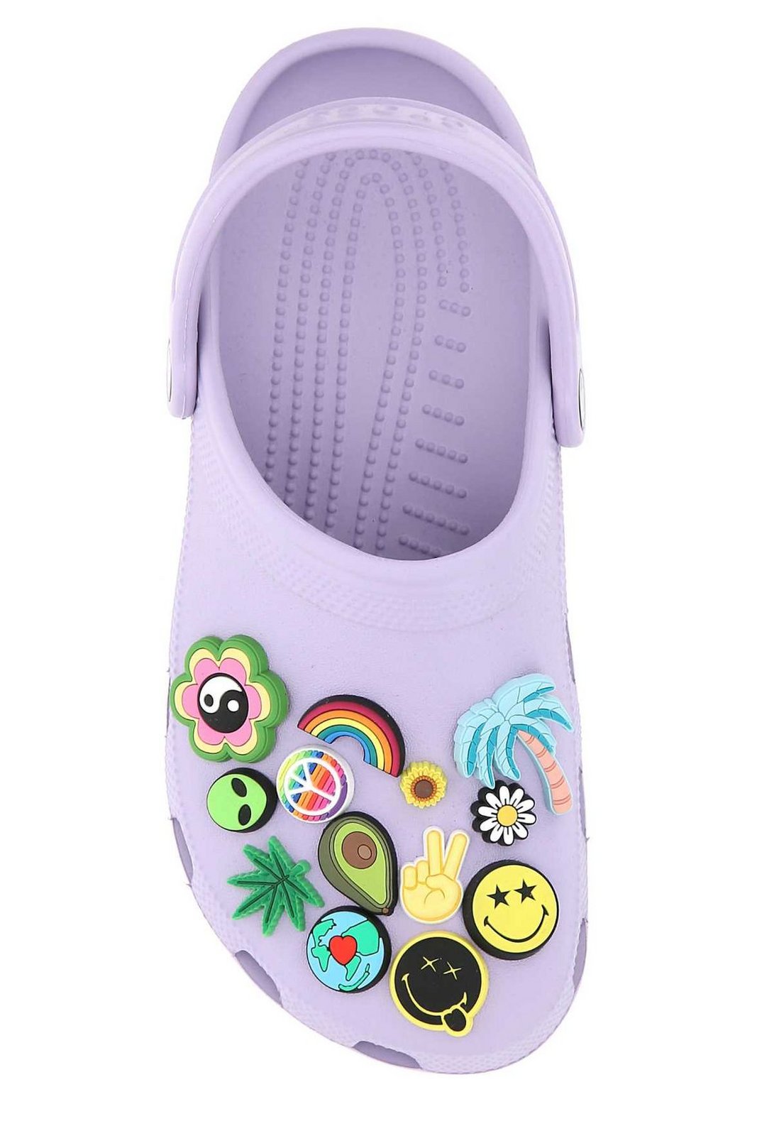 크록스 Crocs Pattern Patch Slip-On Slippers - 위시버킷