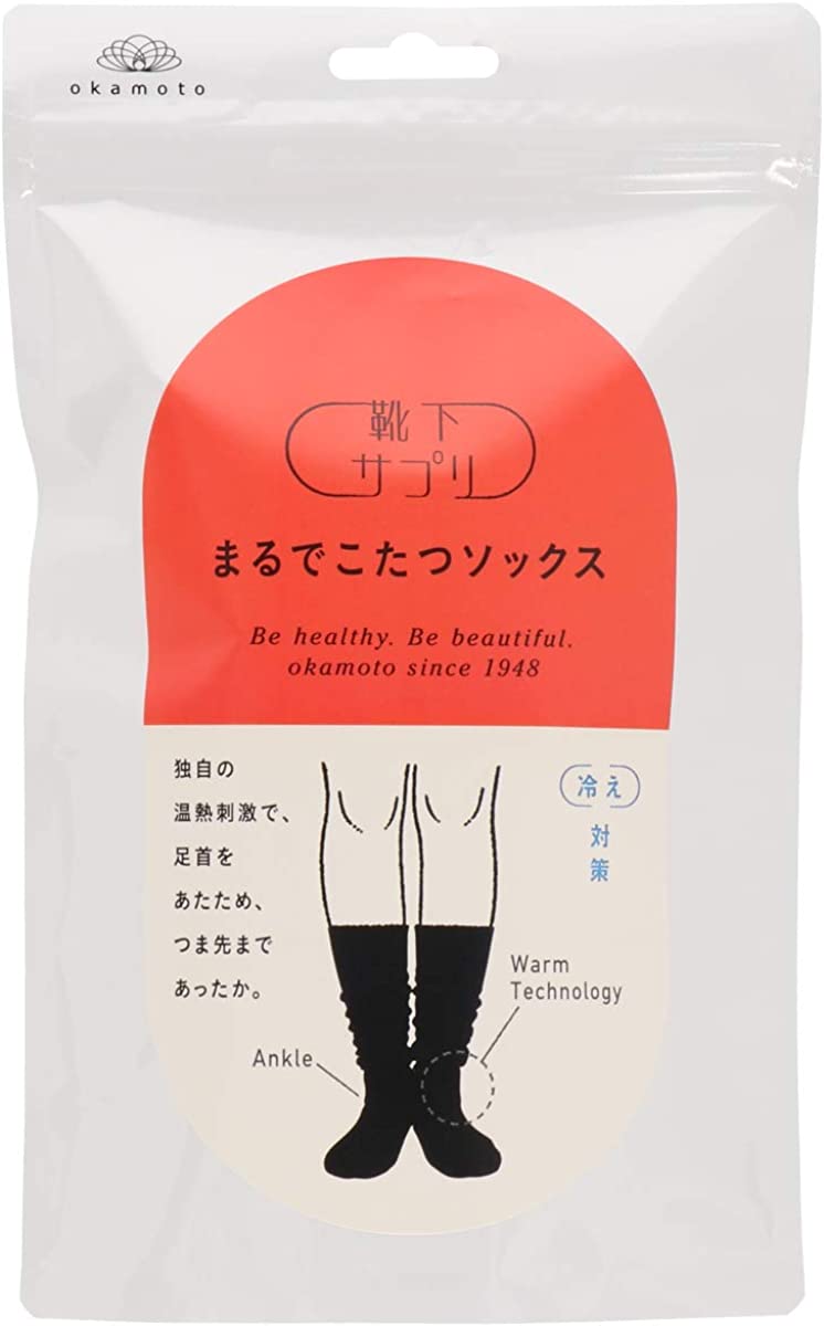 오카모토 Okamoto 632-995 Women's Socks Supplement, Like Kotatsu Socks - 위시버킷